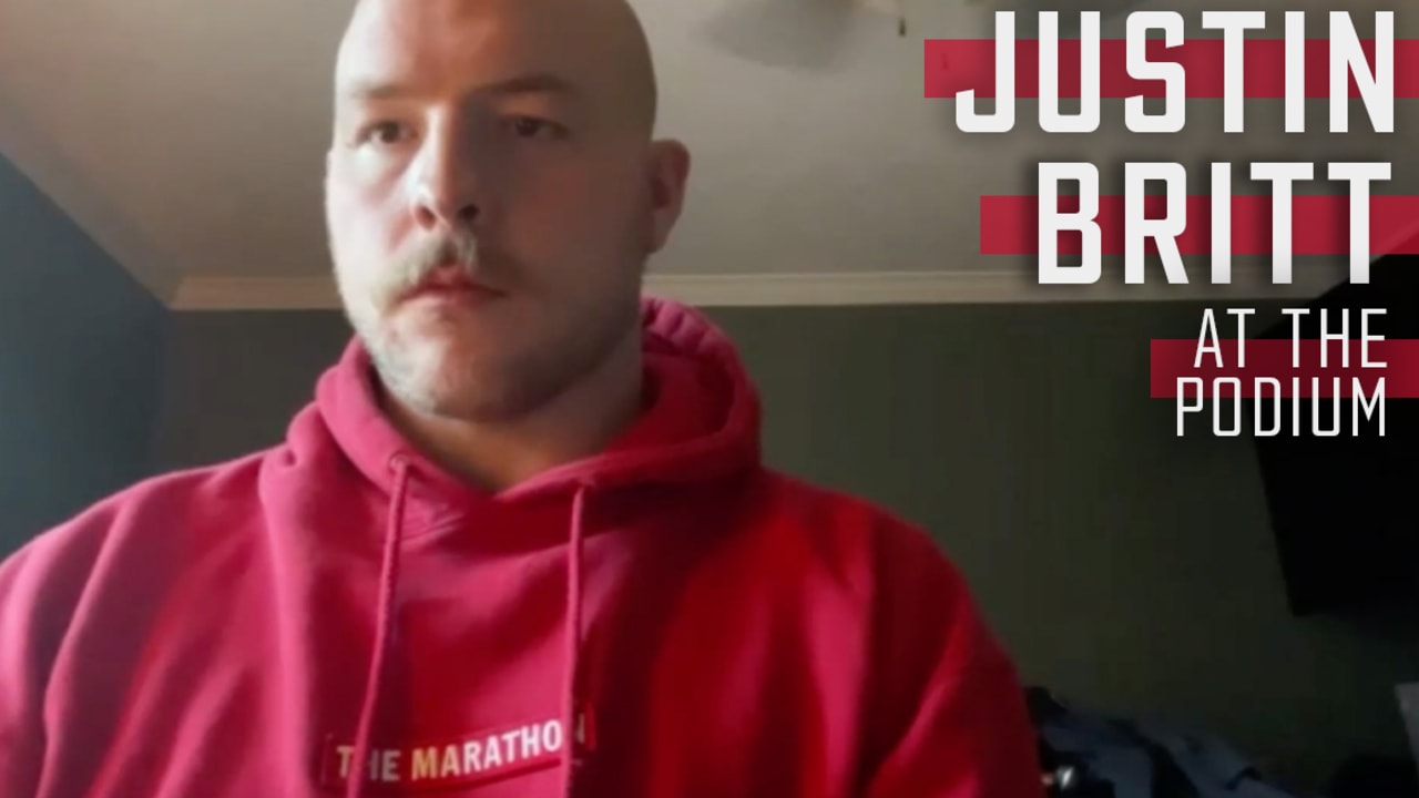 OL Justin Britt | Press Conference (1-6-2022)