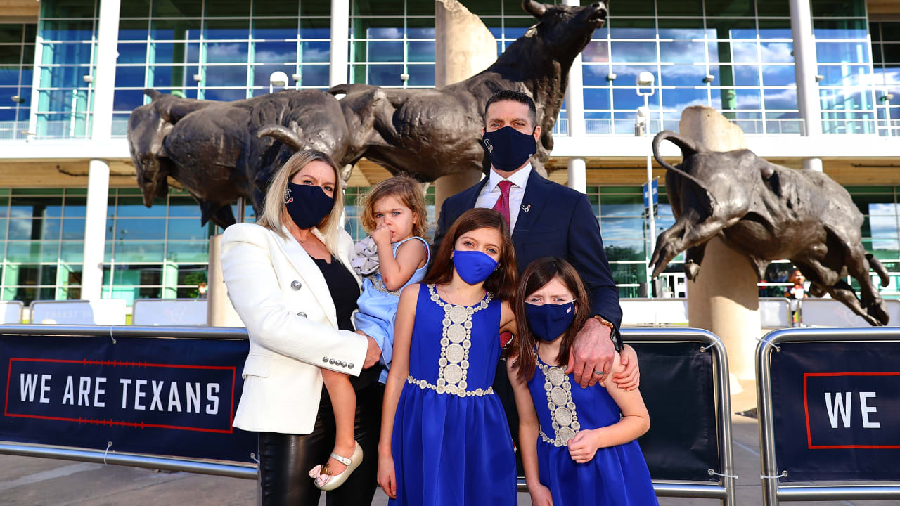 Photos: Nick Caserio's First 24 Hours at NRG Stadium