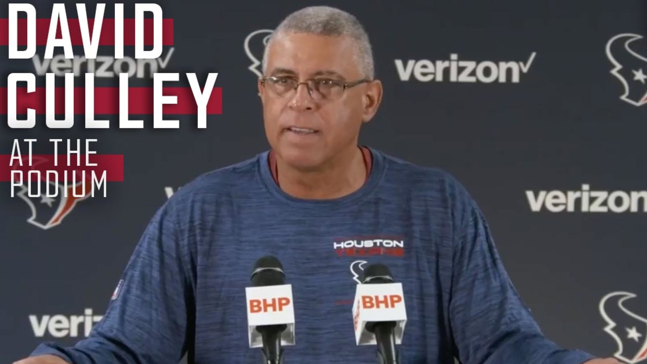 Head Coach David Culley | Press Conference (9-29-2021)