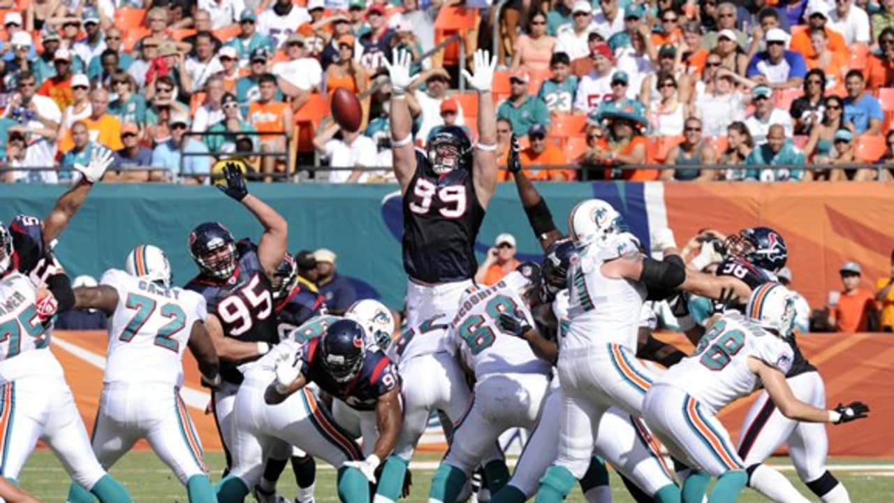 Texans at Dolphins game photos