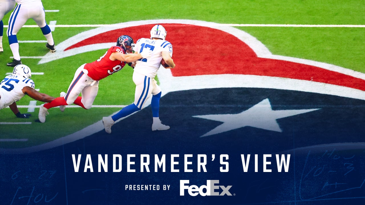 Voice of the Texans, Marc Vandermeer, reacts to the Texans loss to the ...