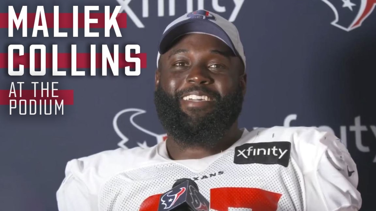 DL Maliek Collins | Training Camp Press Conference (8-7-2021)