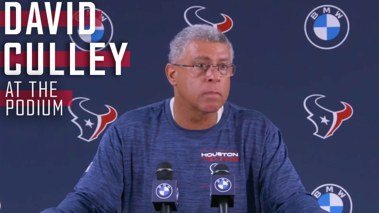 Head Coach David Culley | Monday Press Conference (11-1-2021)