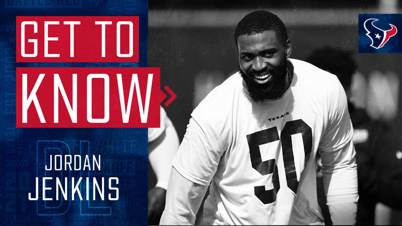 Get to know Houston Texans linebacker Jordan Jenkins, signed as an ...