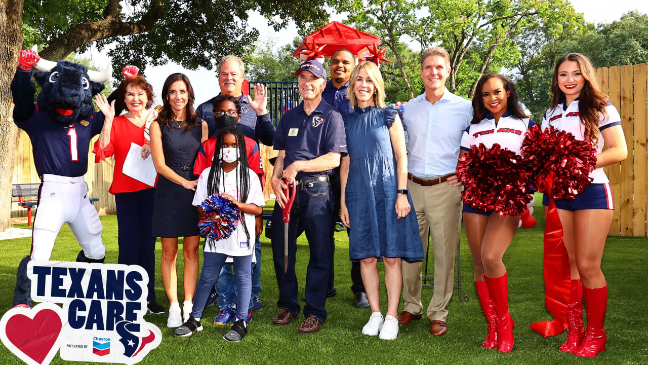 The Texans are highlighting the franchise's commitment to the community ...
