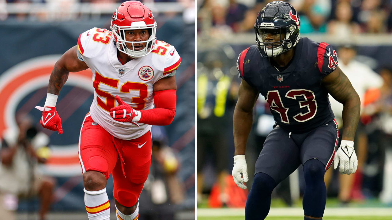 The Houston Texans have signed LBs Jermaine Carter and Neville Hewitt