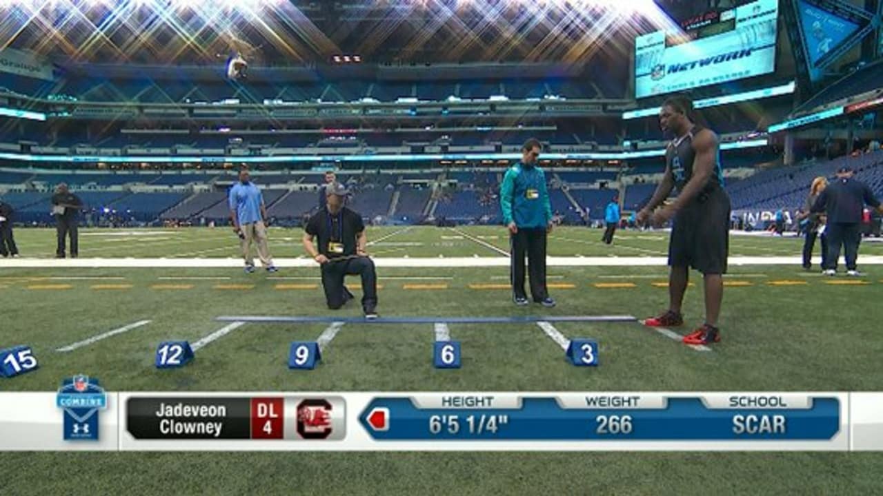 NFL Network: Clowney's broad jump