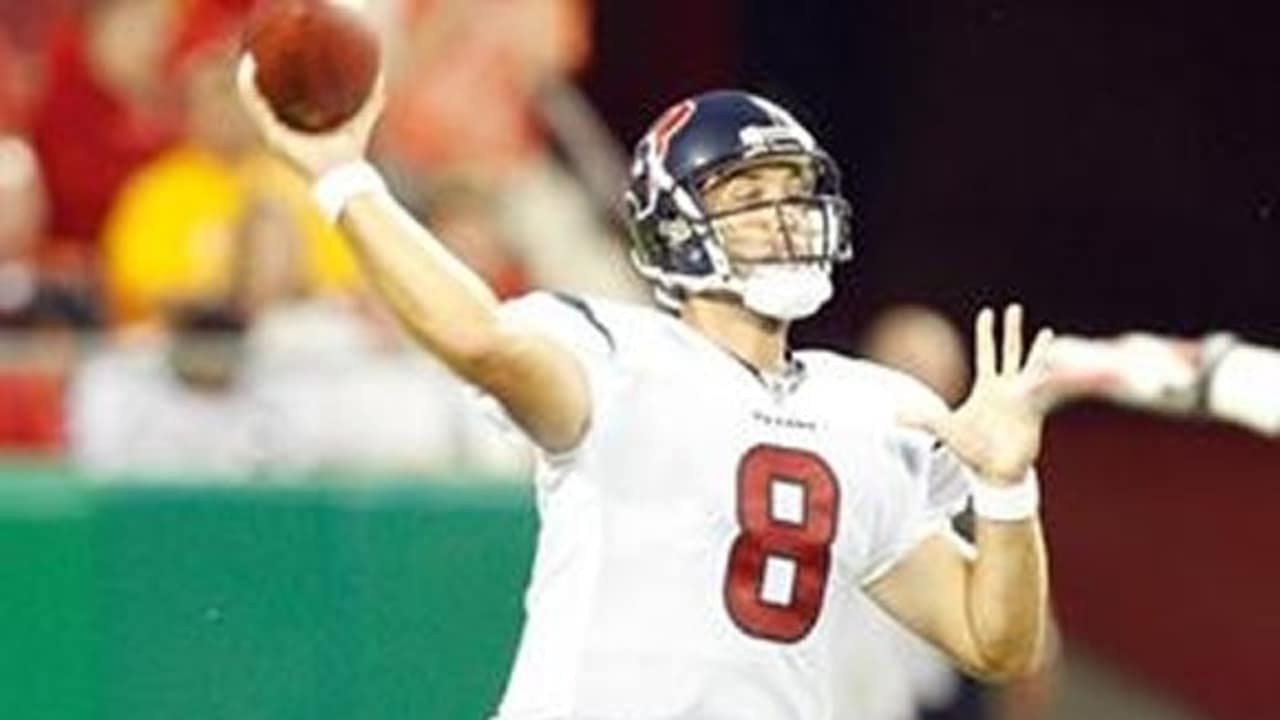 Schaub highlights at Chiefs