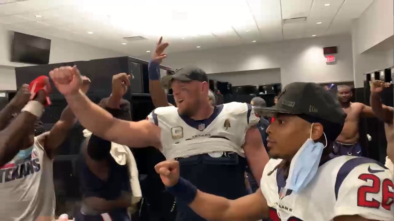 EXCLUSIVE | Texans Locker Room Speech