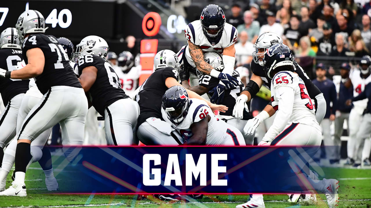 Game Photos | Texans at Raiders, Week 7
