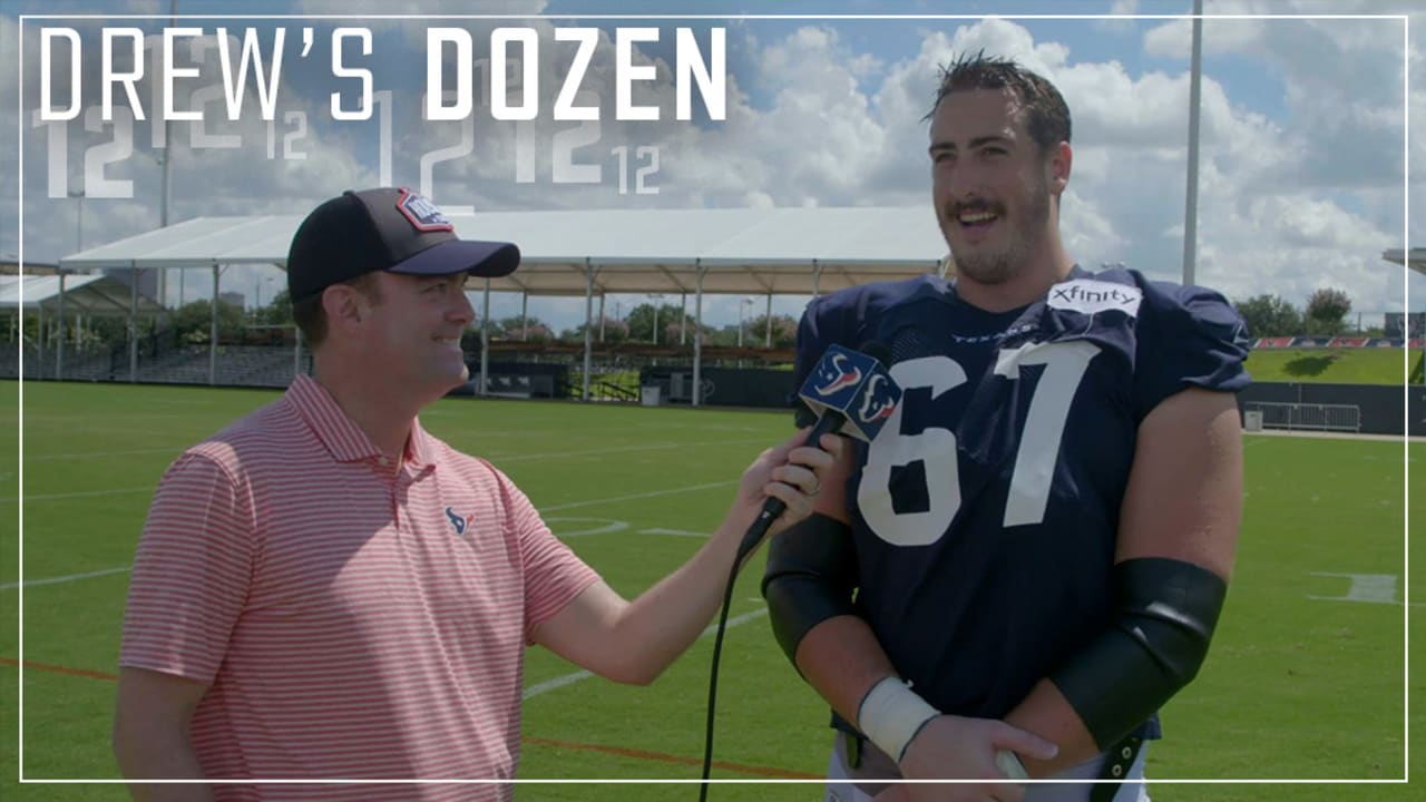 OL Charlie Heck on his Journey to the NFL | Drew's Dozen