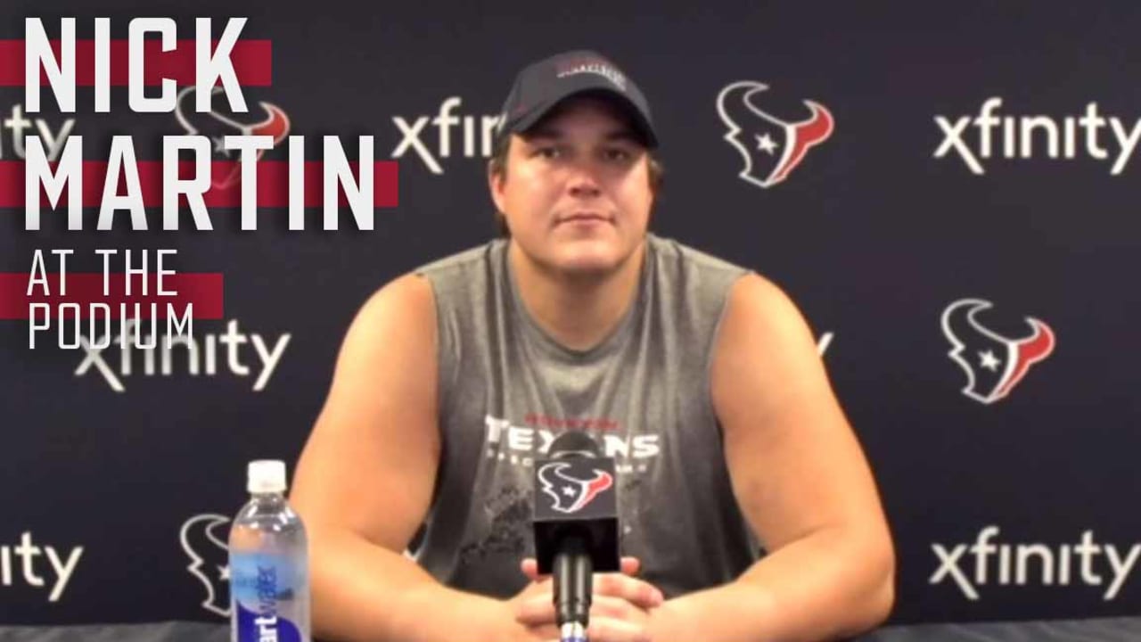 Nick Martin | Press Conference (8-23-2020)