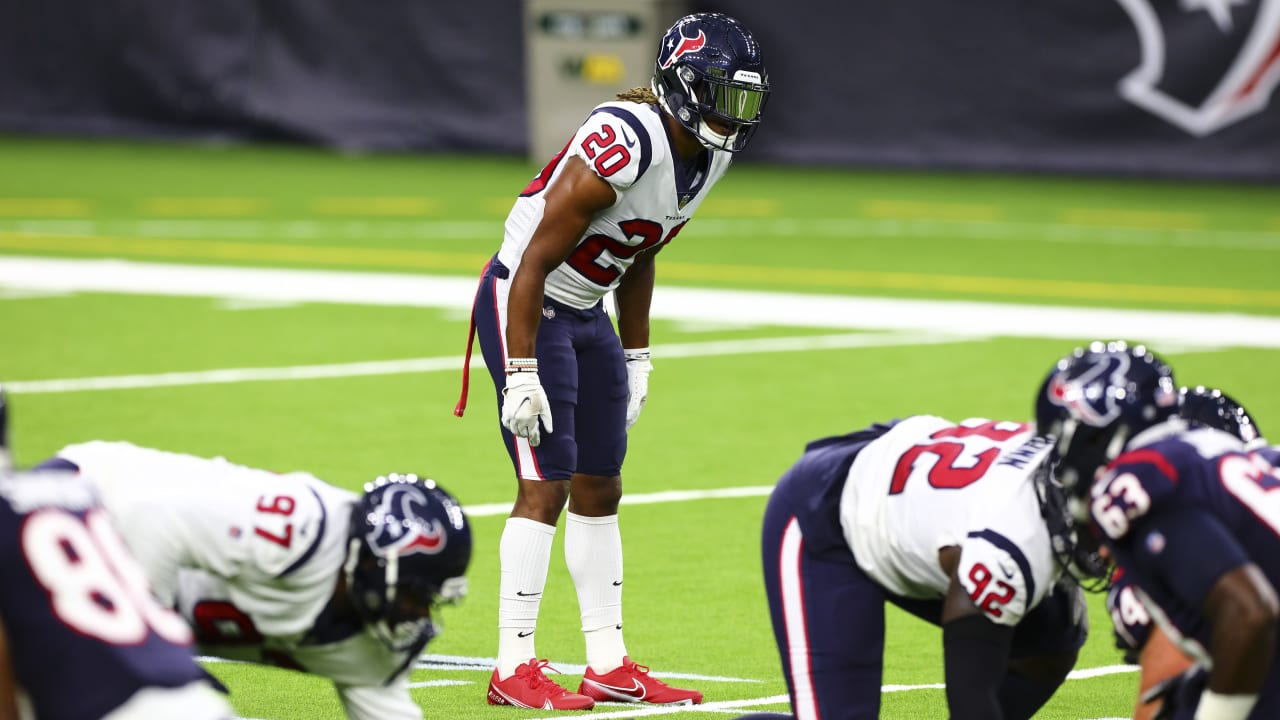 Houston Texans Justin Reid spoke with the media on Thursday.