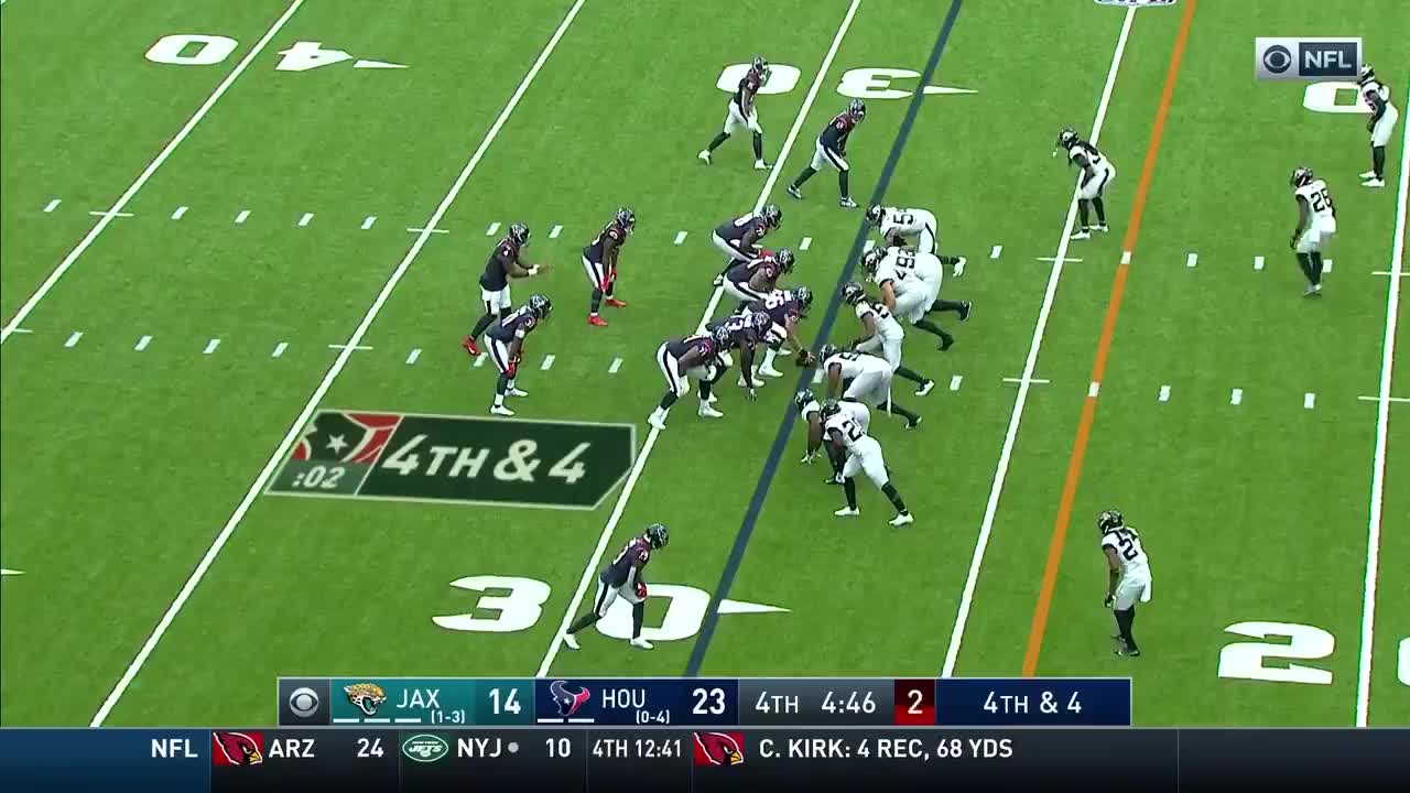 CAN'T MISS | Cooks hauls in first TD as a Texan late in the fourth