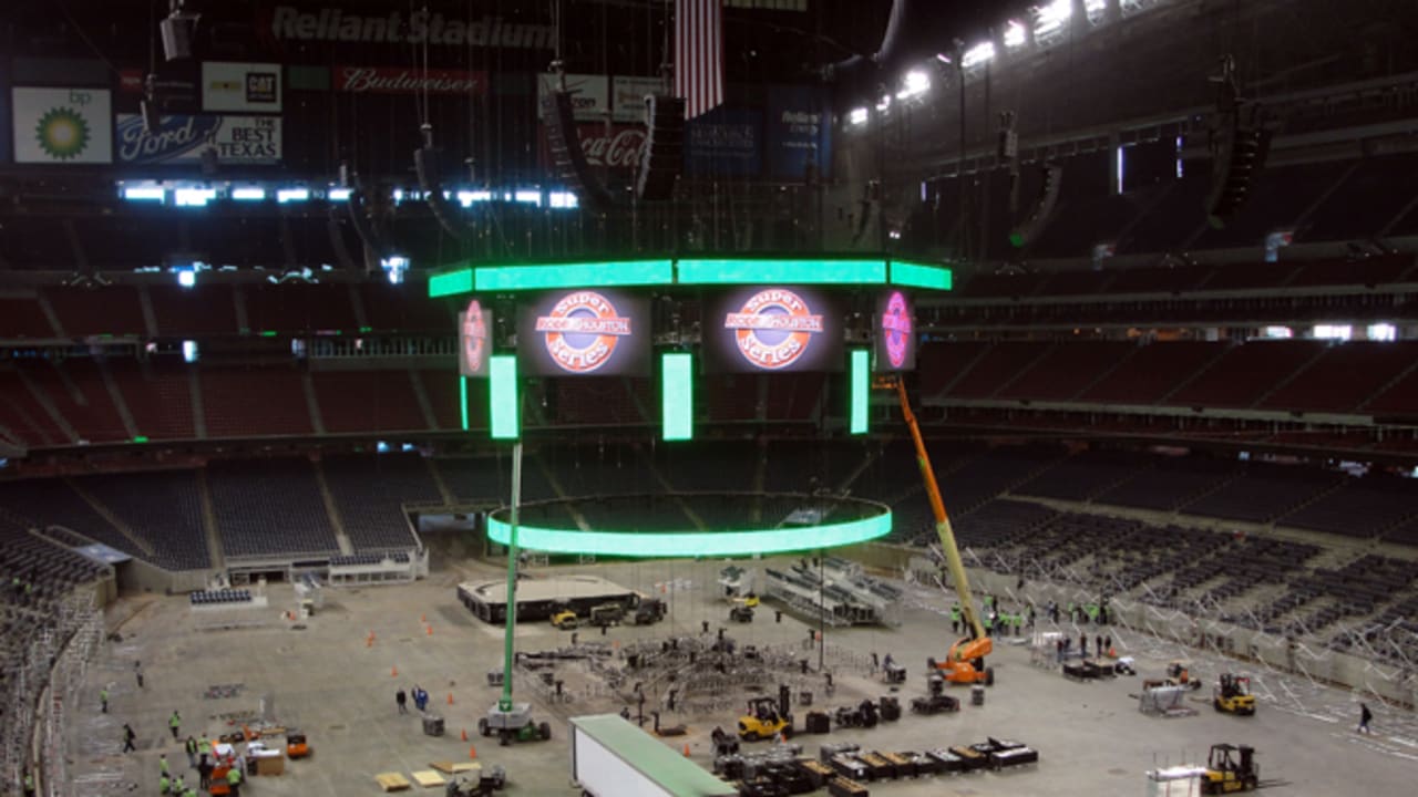 Out with rodeo, in with Sweet 16: Reliant Stadium getting a quick facelift
