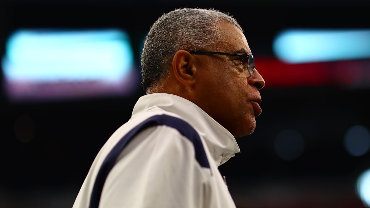 Texans Head Coach David Culley met with the media before Wednesday ...