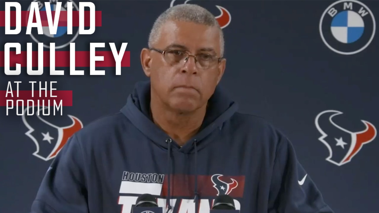 Head Coach David Culley | Monday Press Conference (9-27-2021)