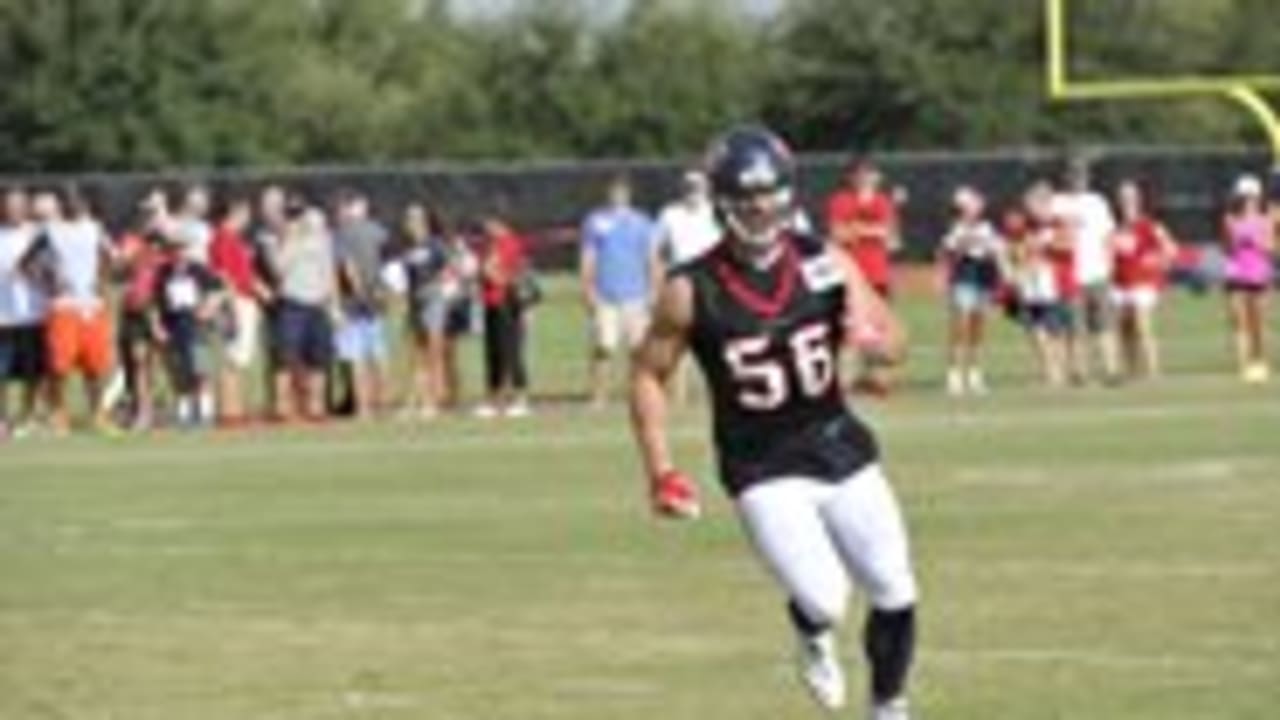 Brian Cushing talks about legal hits and knee injuries