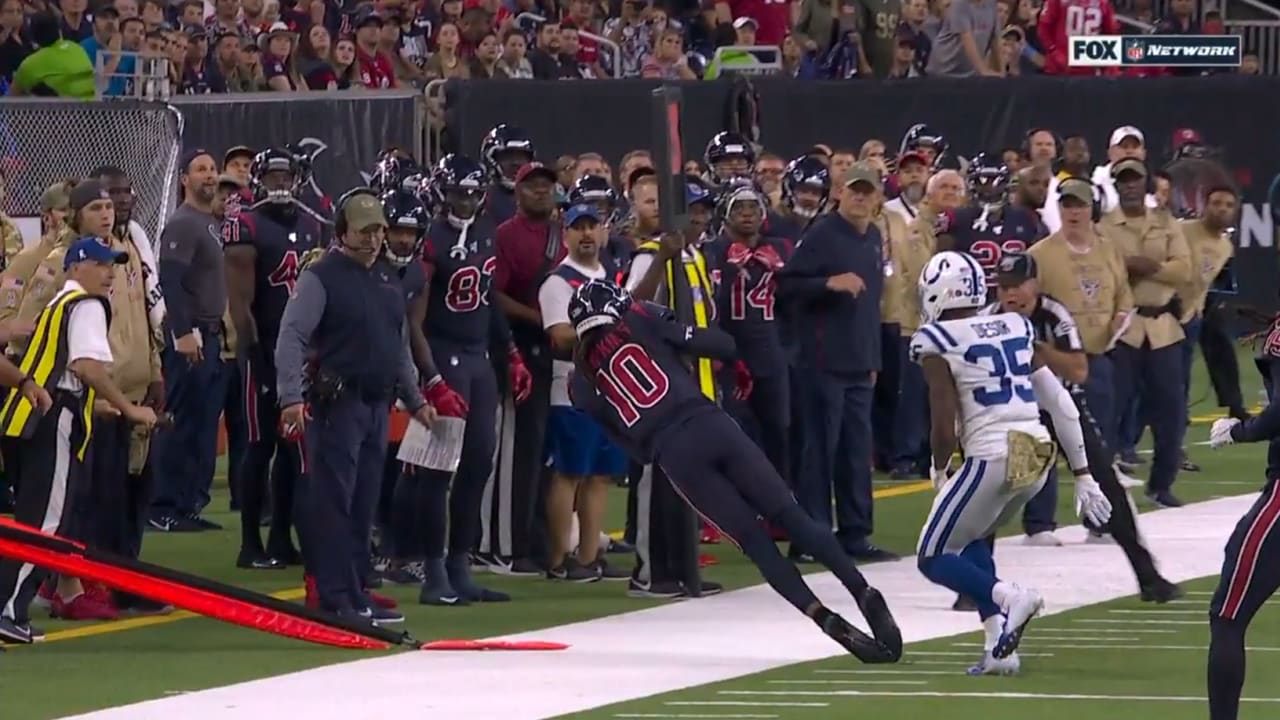 CAN'T MISS PLAY: DeAndre Hopkins shows off toe drag swag