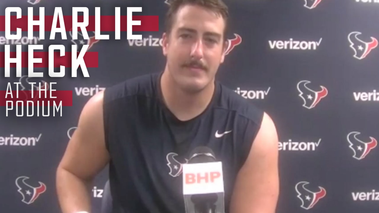 OL Charlie Heck | Press Conference (12-27-2021)