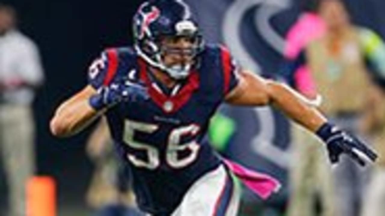 Brian Cushing reflects on W, career tackles record