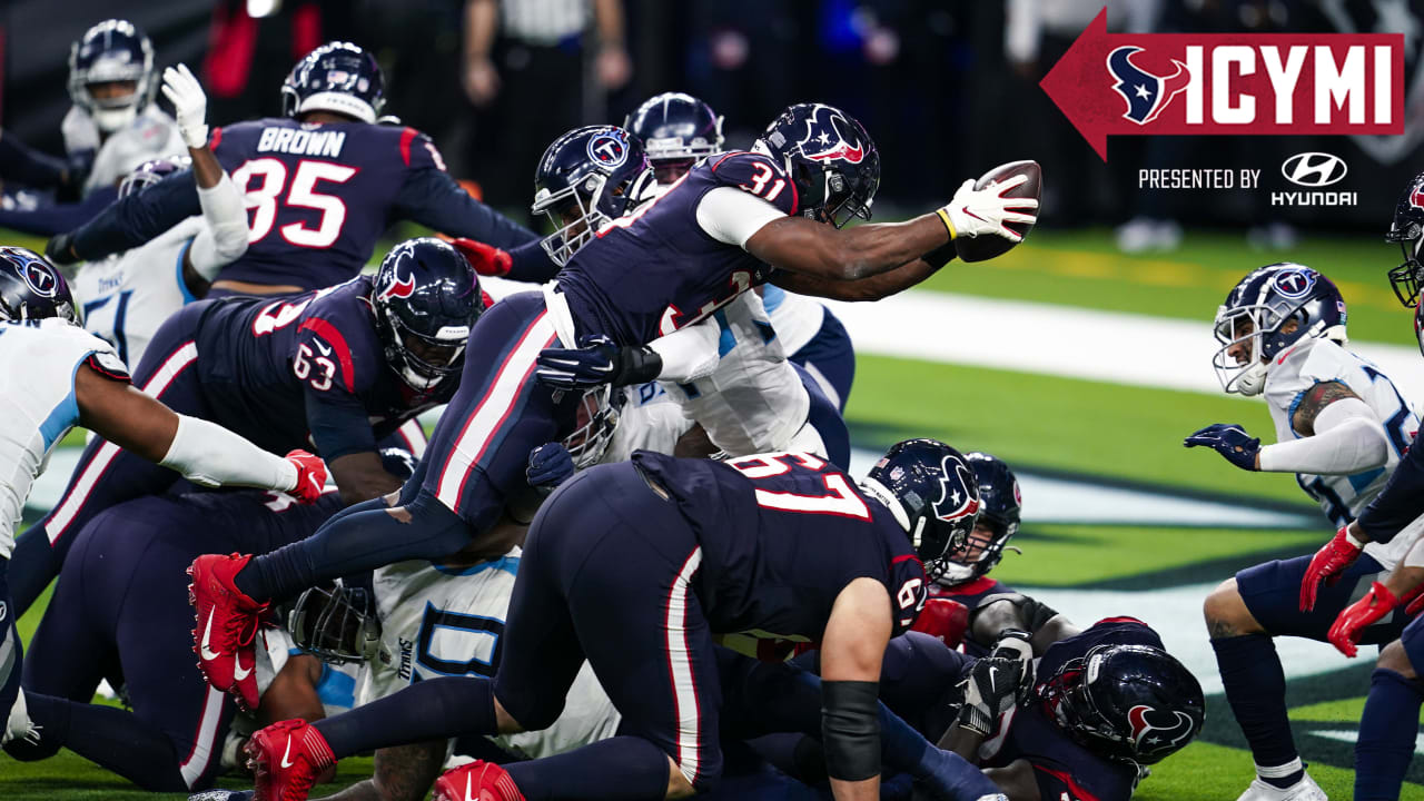 The Houston Texans take on the Tennessee Titans in Week 17 of the NFL ...