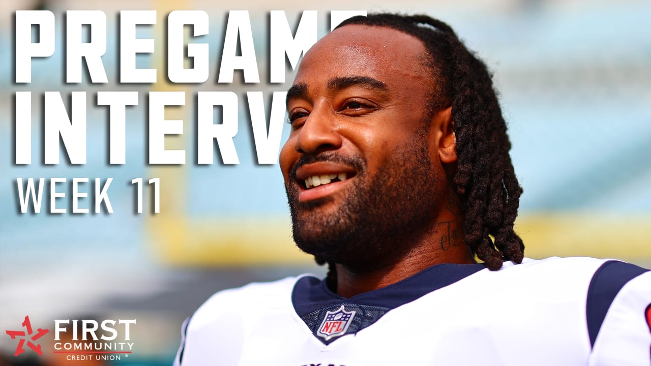 Jordan Akins Previews Week 11 | Pregame Interview