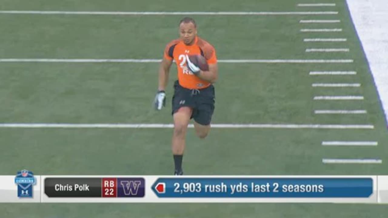 Chris Polk 2012 Combine Workout