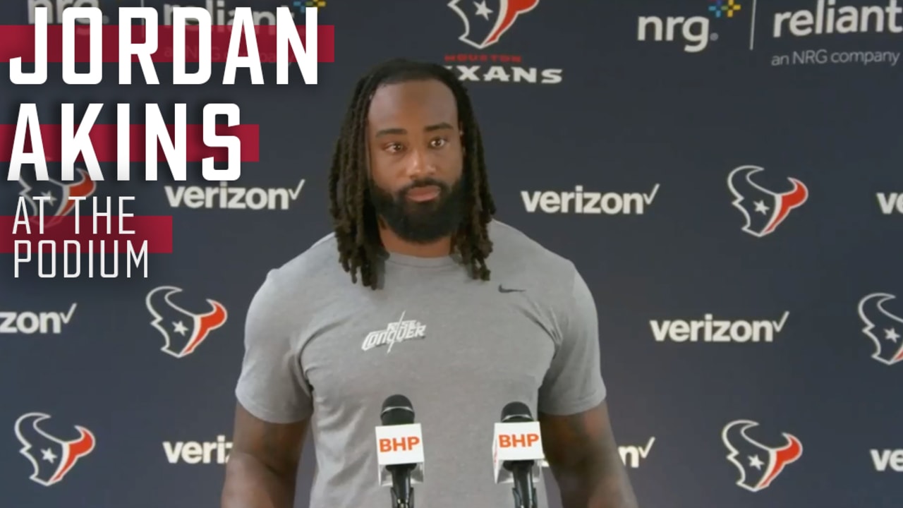 TE Jordan Akins | Press Conference (10-1-2021)