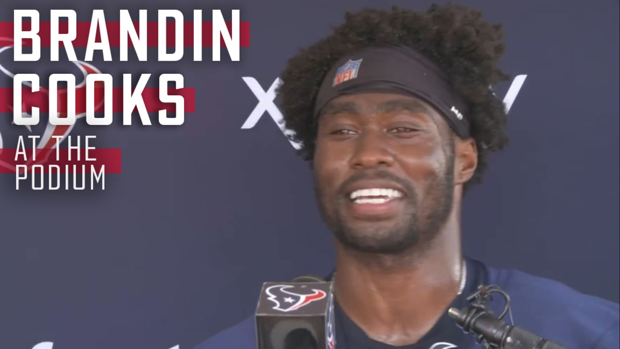 WR Brandin Cooks | Training Camp Press Conference (8-12-2021)
