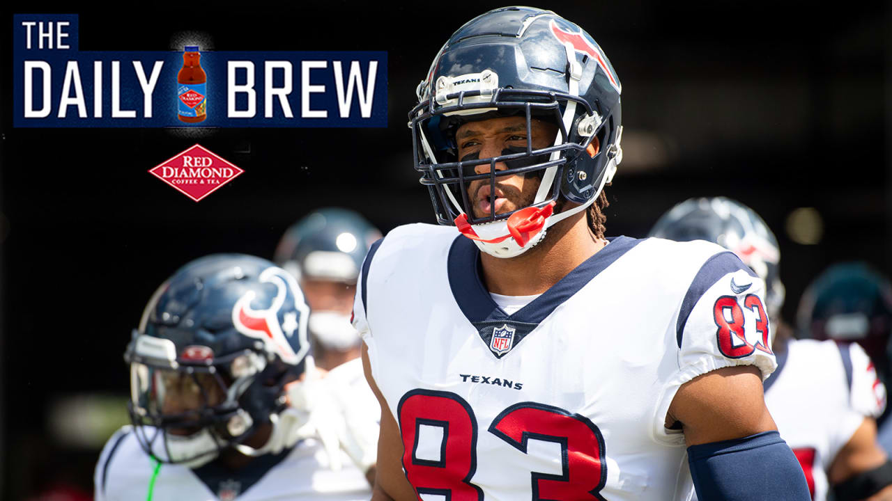 Houston Texans TE O.J. Howard shared the story behind his foul ball catch.