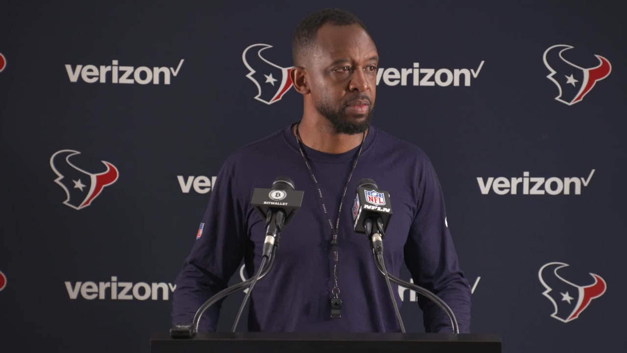 OC Pep Hamilton | Press Conference ahead of Texans at Colts (1-5-2023)