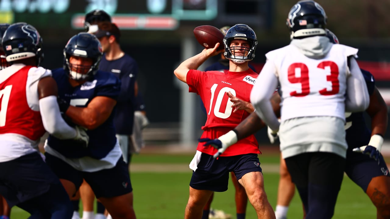 Houston Texans Head Coach David Culley and players spoke to the media.