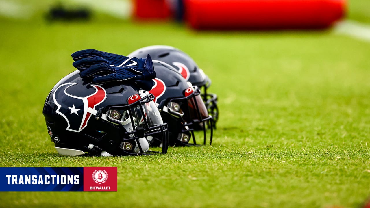 The Houston Texans made roster moves.