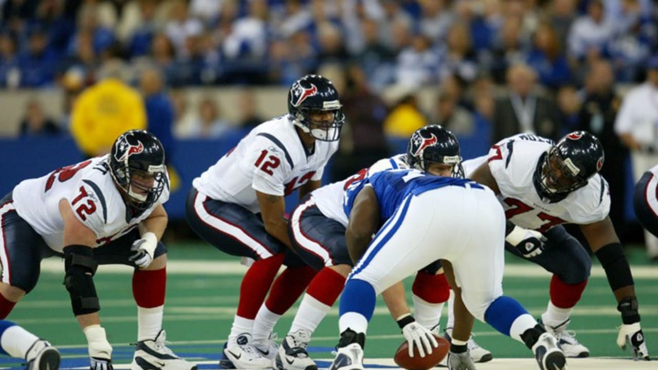 Voice of the Houston Texans Marc Vandermeer meets with former Houston ...