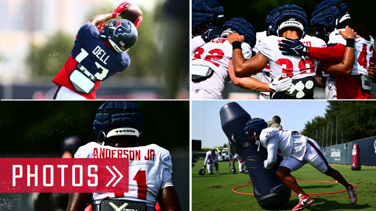 | Texans take field for Thursday Training Camp practice