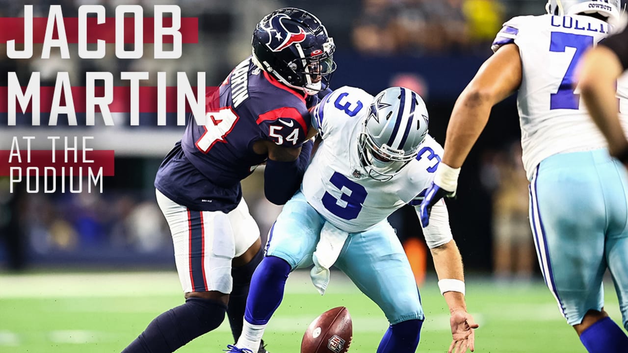 DL Jacob Martin | Texans @ Dallas (8-21-2021)