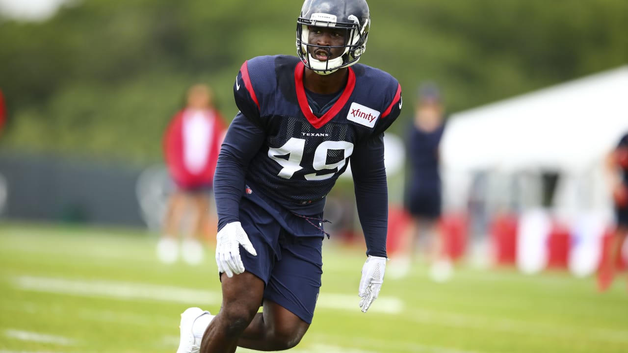 Josh Keyes delivers big hit for Texans