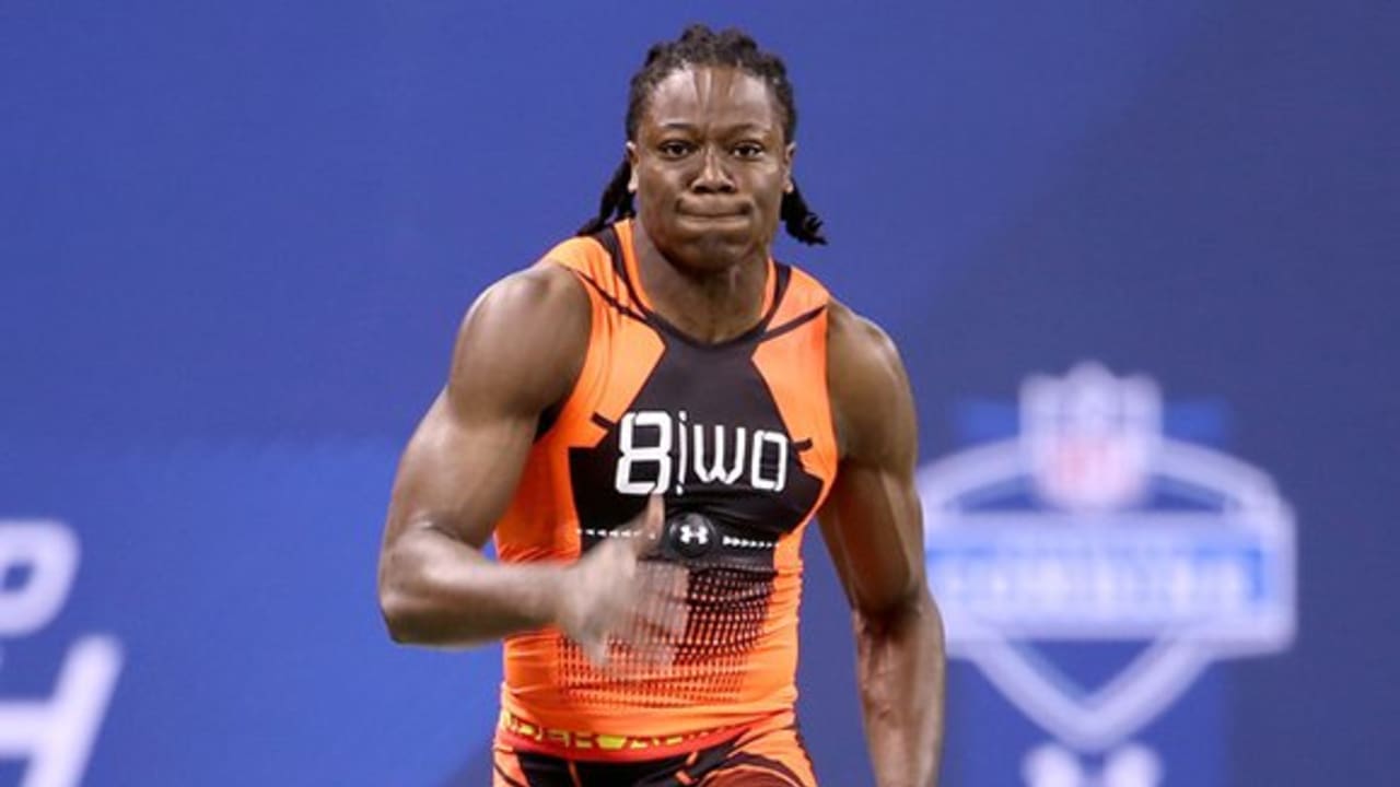 Chris Conley runs the 40