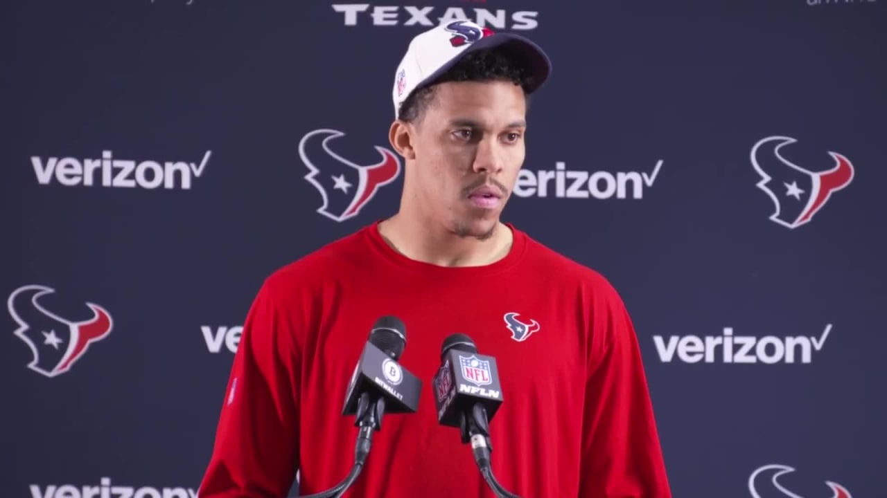 WR Chris Moore | Press Conference ahead of Texans at Titans (12-20-2022)