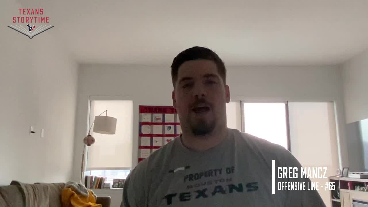 Texans Story Time with Greg Mancz