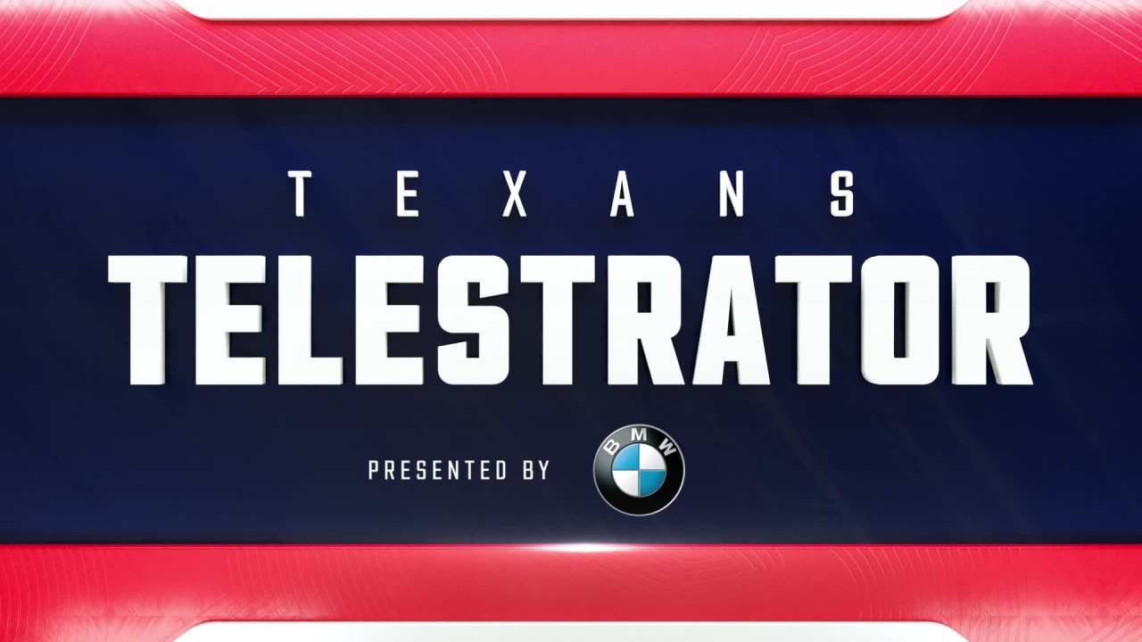 BMW Telestrator: Dameon Pierce's 21-yard opening run against Pittsburgh