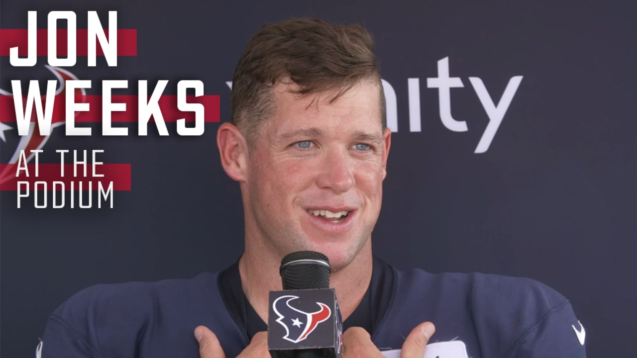 LS Jon Weeks | Training Camp Press Conference (8-18-2021)