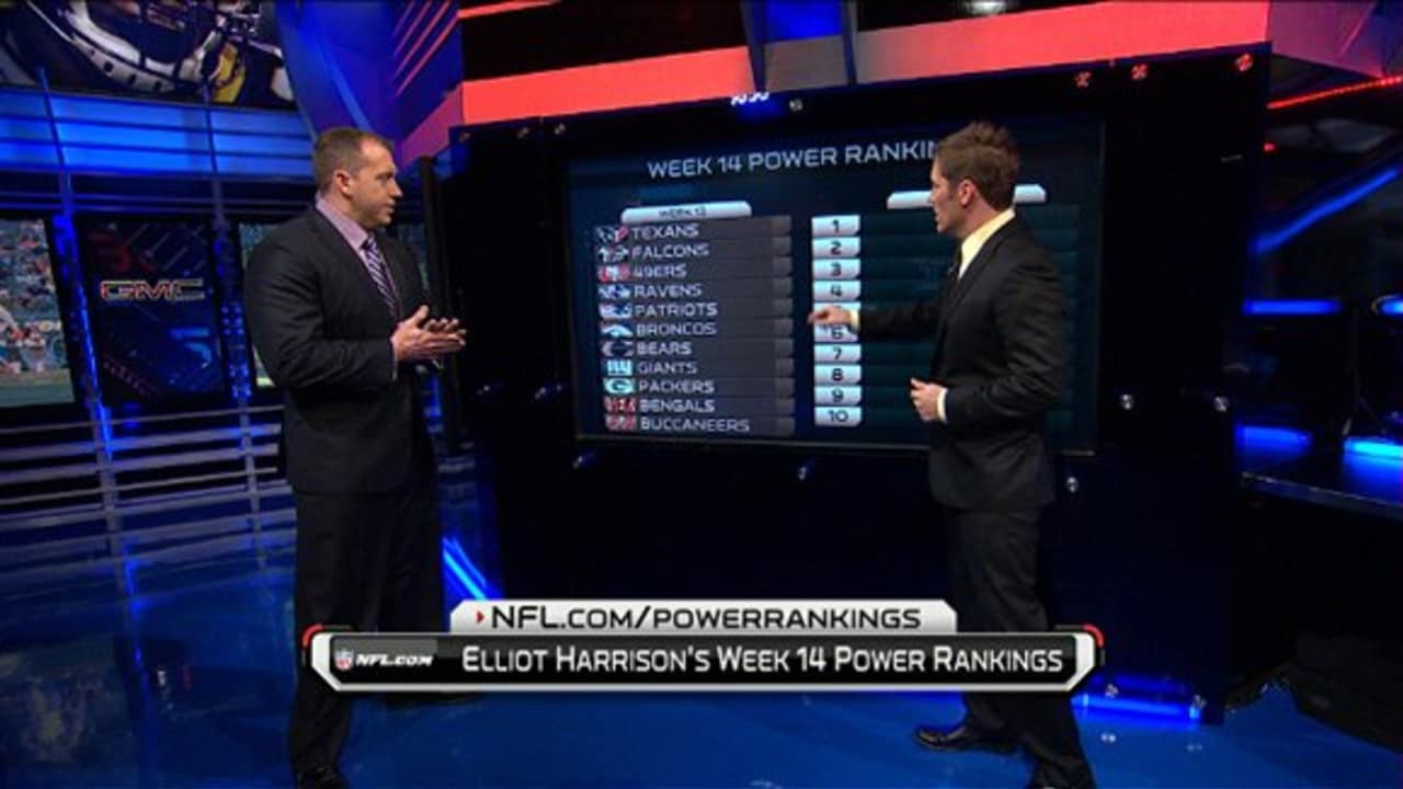 NFL Network: Week 14 Power Rankings