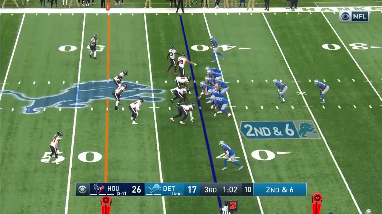 HIGHLIGHT | Justin Reid takes Stafford down in the backfield