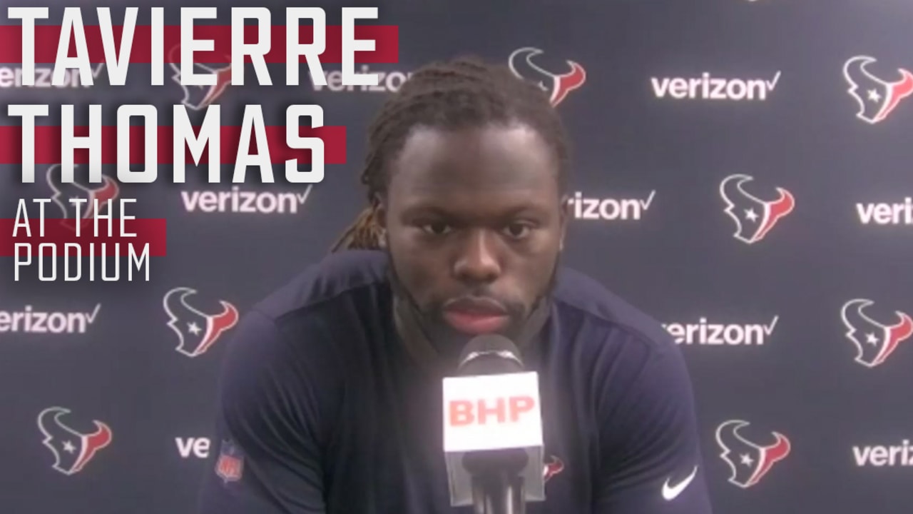 DB Tavierre Thomas | Press Conference (12-27-2021)