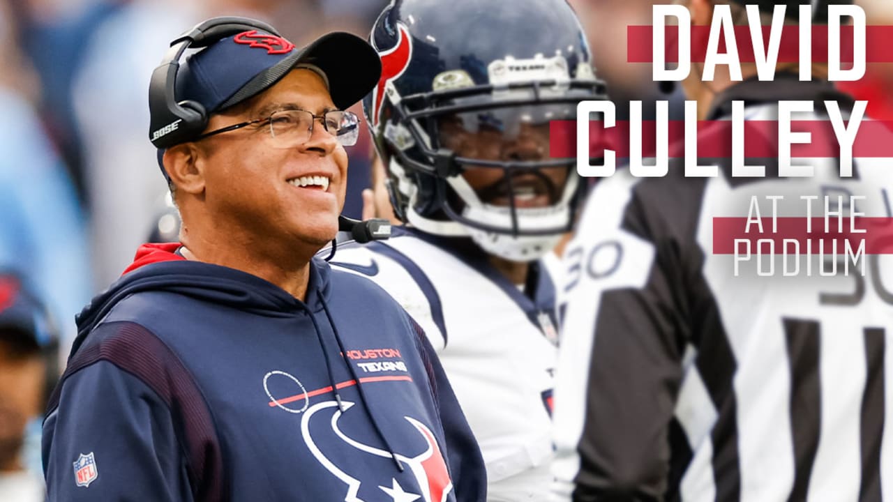 Head Coach David Culley | Texans vs. Titans (11-21-2021)