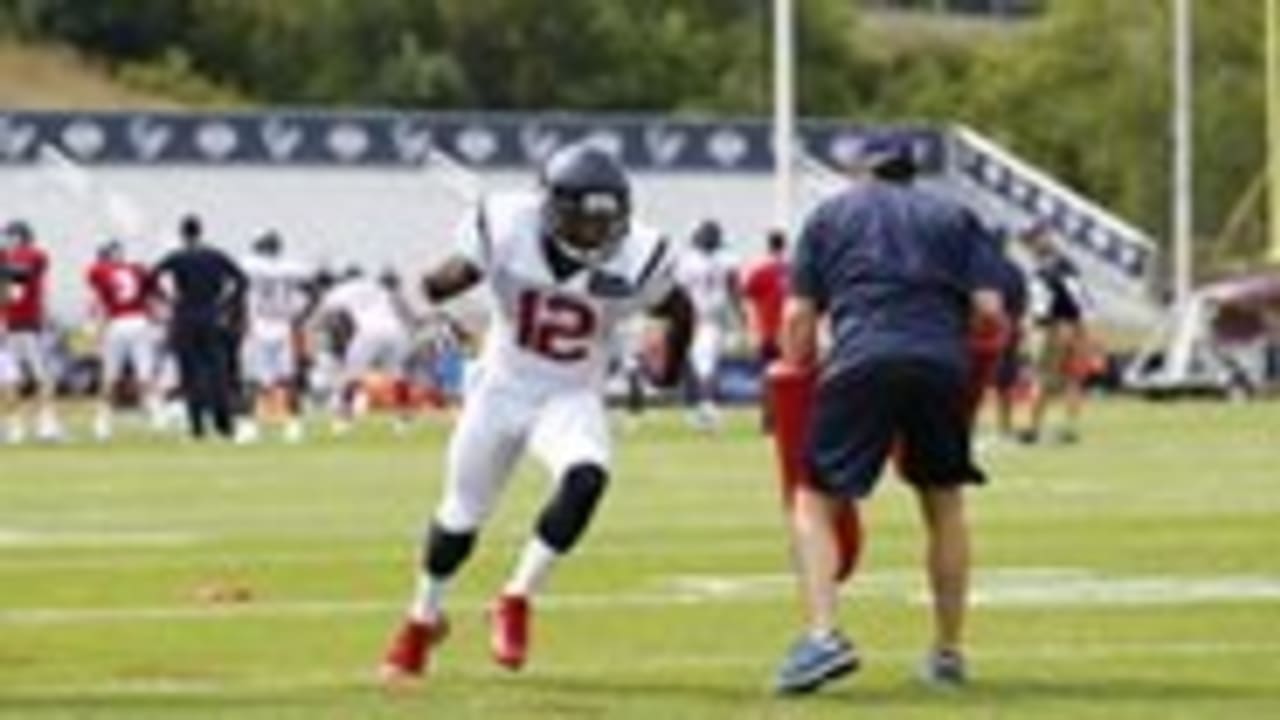 WR DeAndrew White's first day in camp