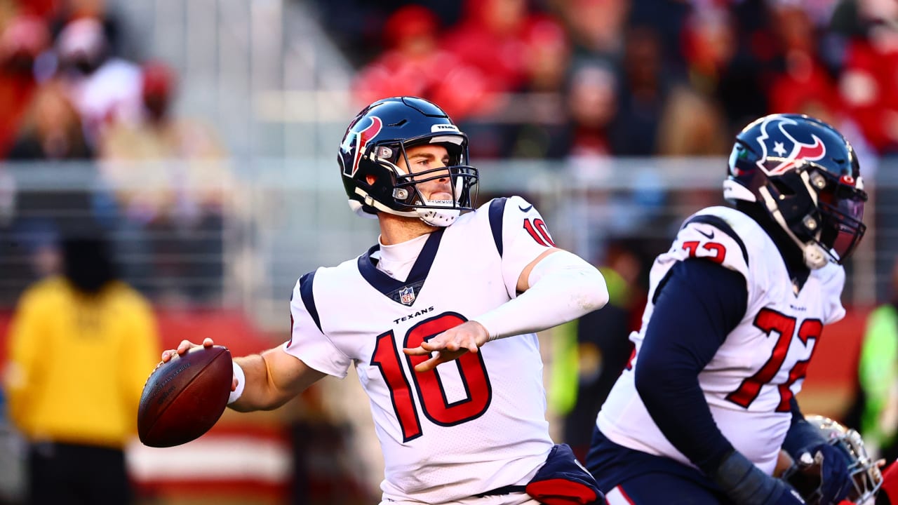 Houston Texans QB Davis Mills wanted to sustain some first half ...