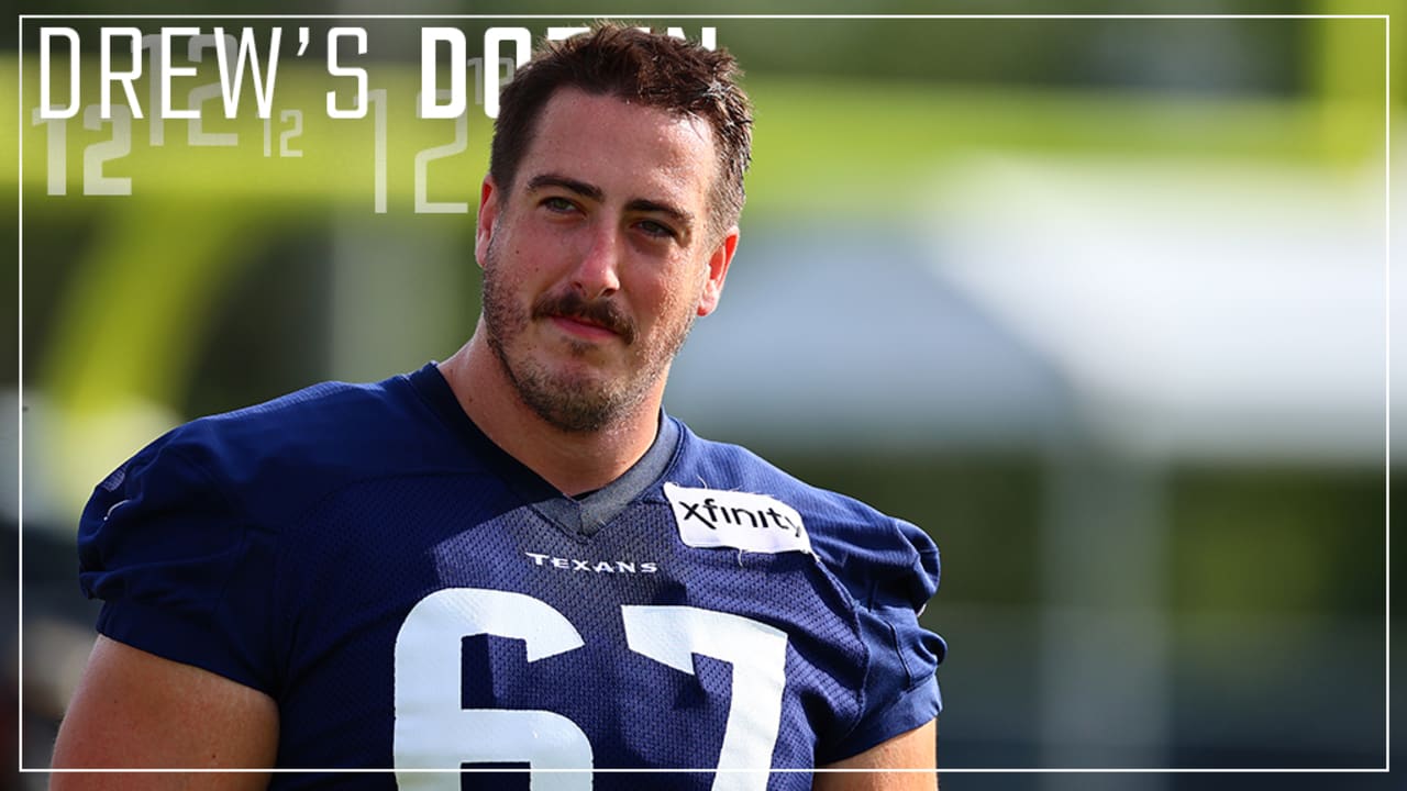 Drew Dougherty of Houston Texans TV talked with offensive lineman ...